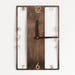 Industrial Wall Clock Wood Clock Scandinavian Design Wooden - Etsy