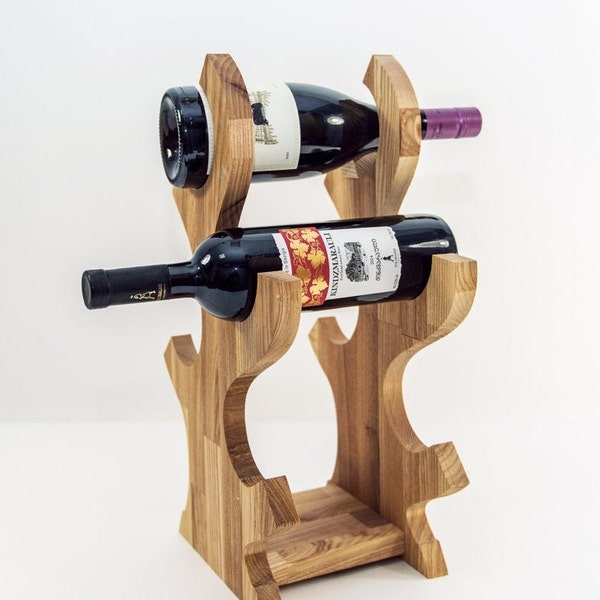 Rustic Wine Rack - Etsy