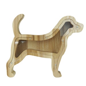 Dog Piggy Bank, Custom Piggy Bank, Dog Money Box, Dog Lover Gift ...