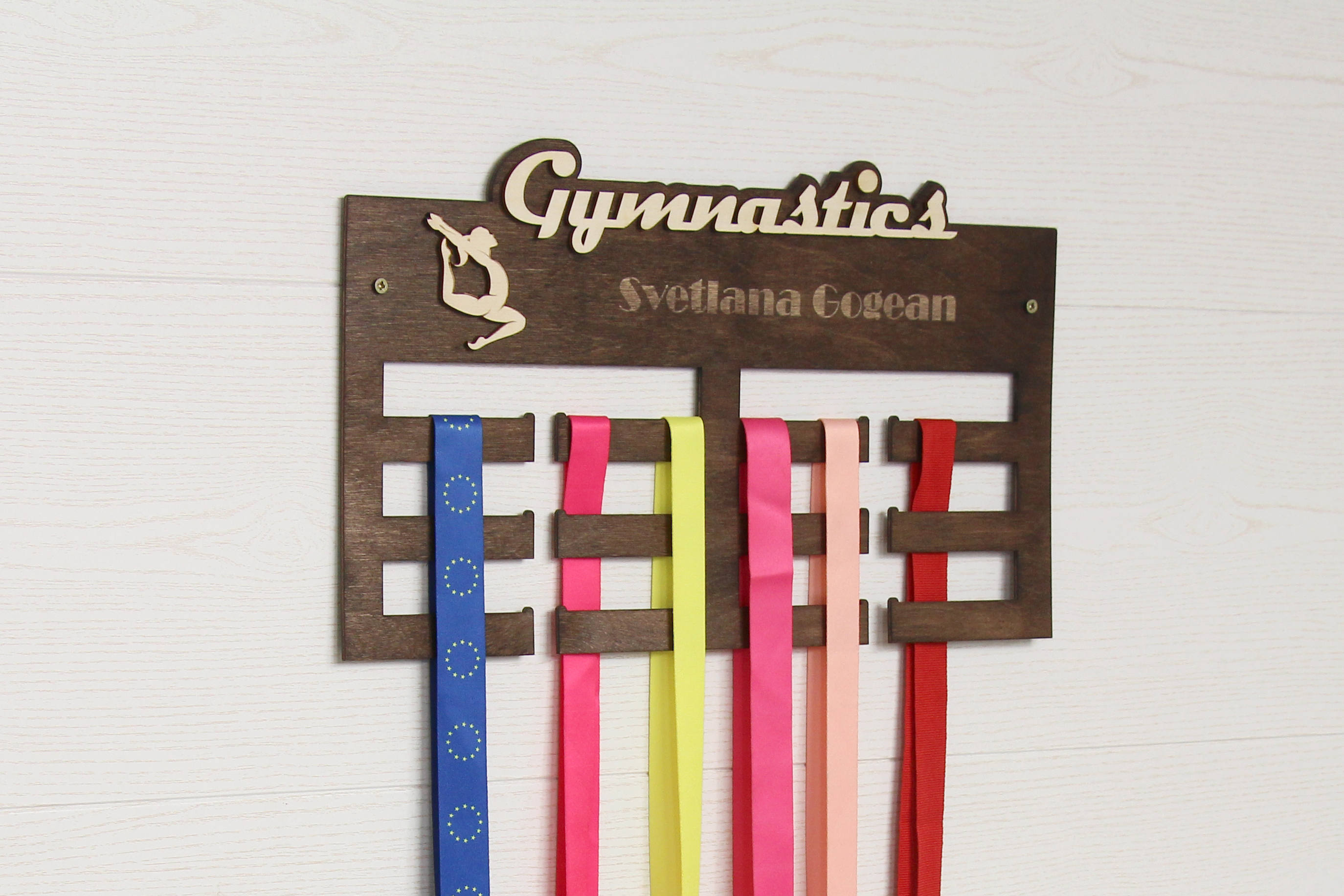 Medal Holder GYMNASTICS Medal Rack Medal Display Medal | Etsy