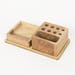 Small Desk Organizer Wooden Desk Organizer Wood Organizer Desk Storage ...