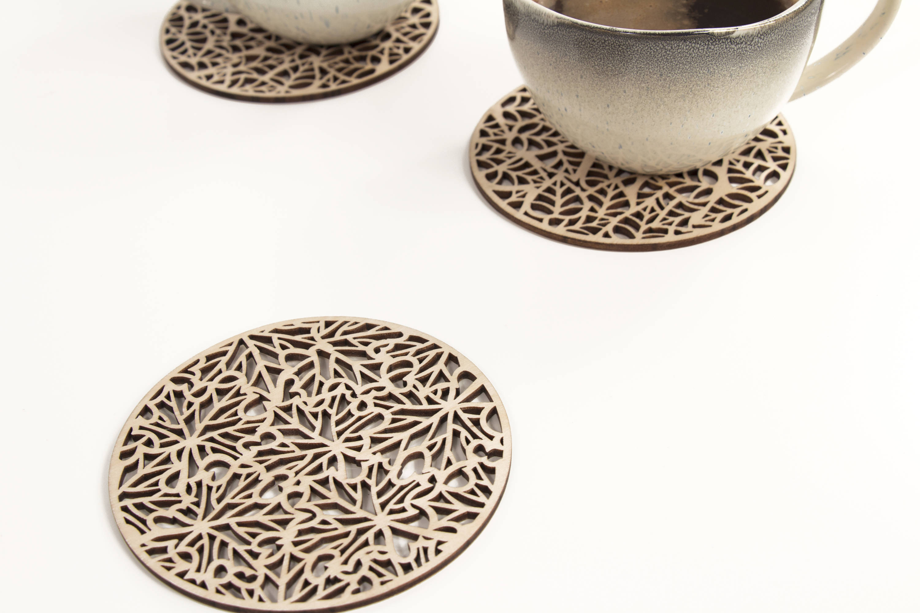 Rustic Coaster Set Wood Gift Her Custom Coasters Wood | Etsy