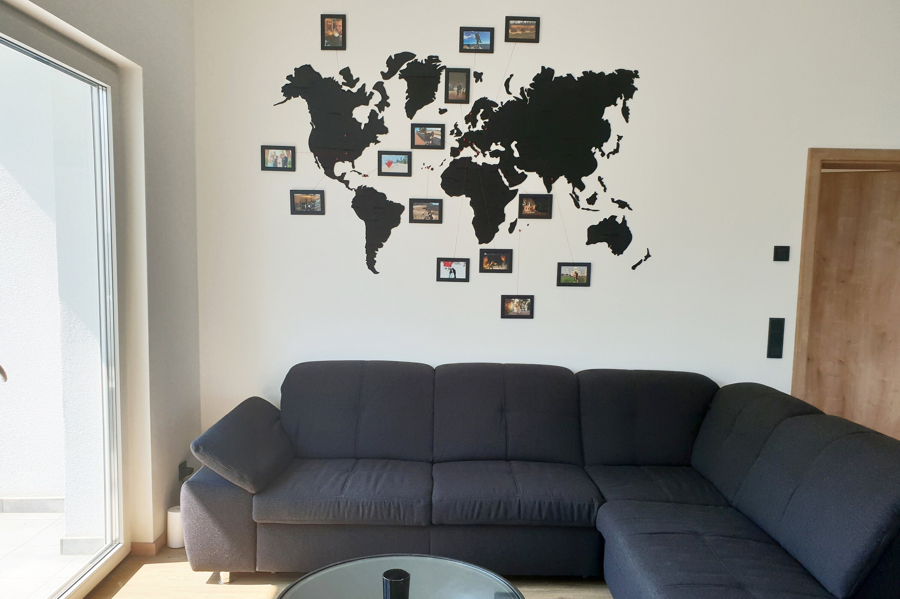 Wooden World Map 3 COLORS AVAILABLE Wall World Map for Home | Etsy UK