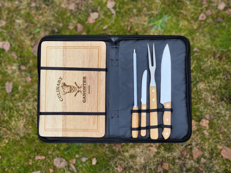 Personalized Bbq Set, Grilling Gifts for Men, Grill Tools & Accessories ...