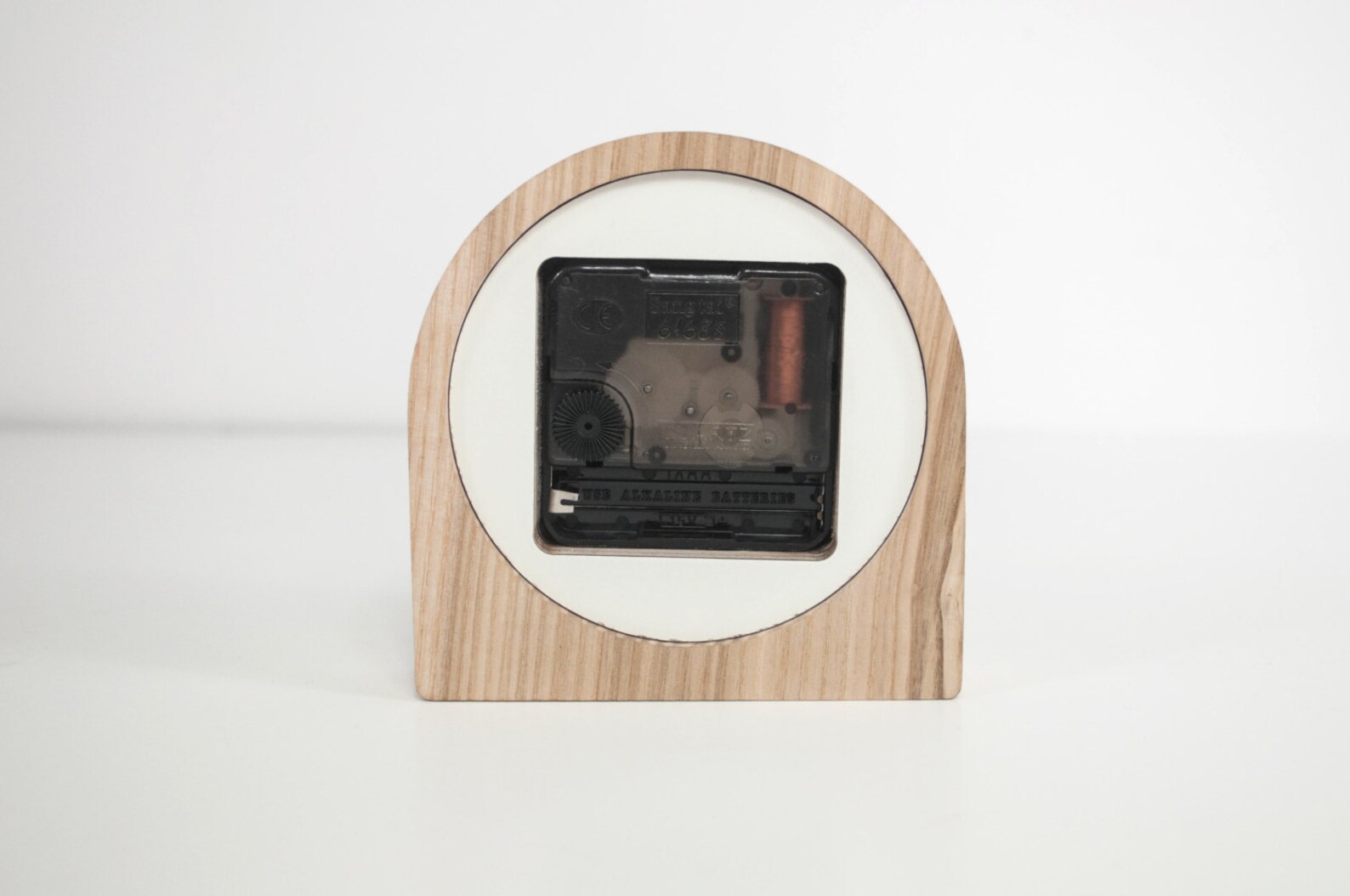 Desk Clock Wooden Desk Clock Gift Desk Decor Husband | Etsy