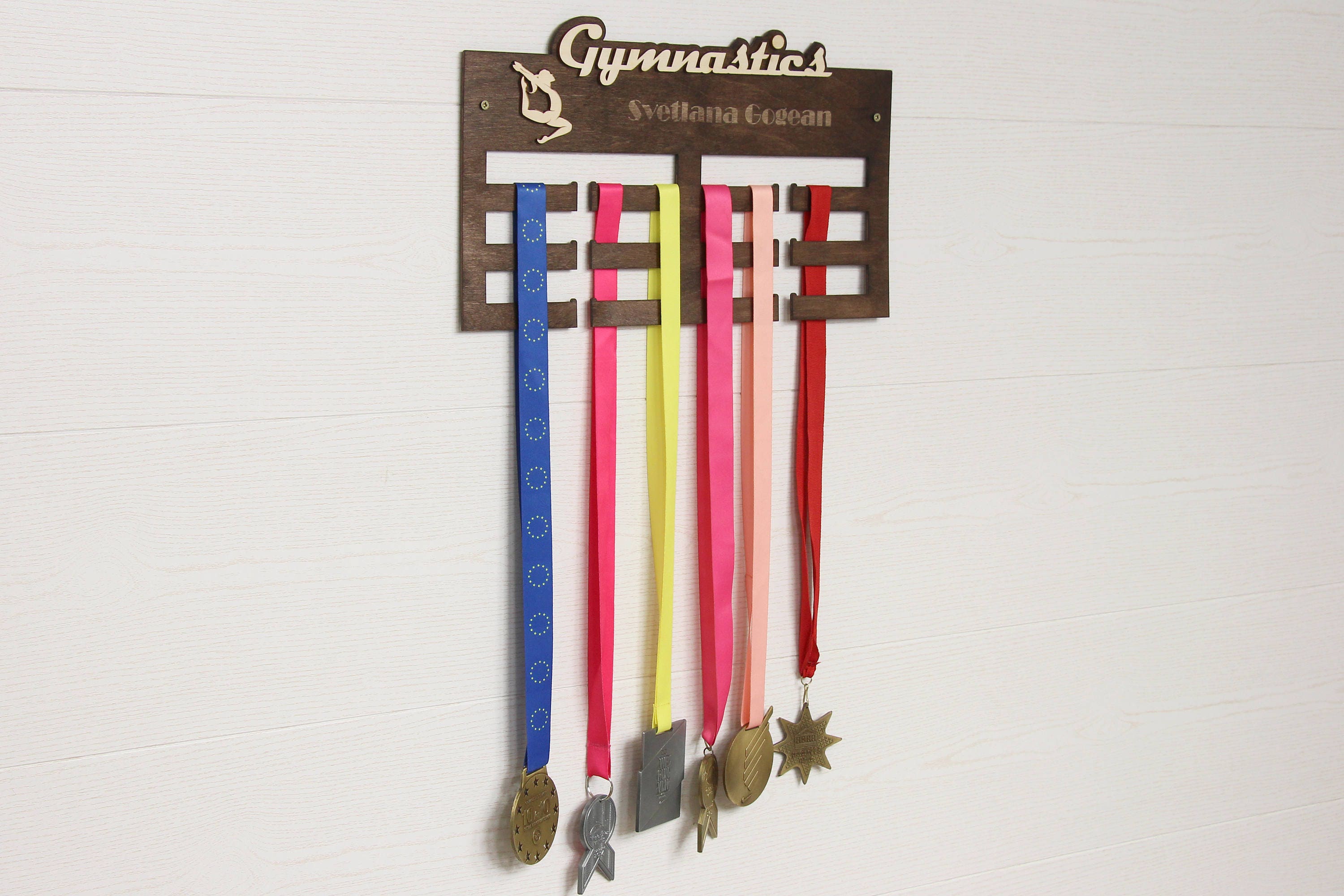 Medal Holder GYMNASTICS Medal Rack Medal Display Medal - Etsy