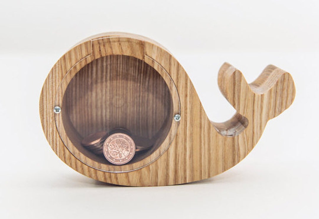 Small WHALE Money Box, Piggy Bank for Boys and Girls, Collectible Coin ...