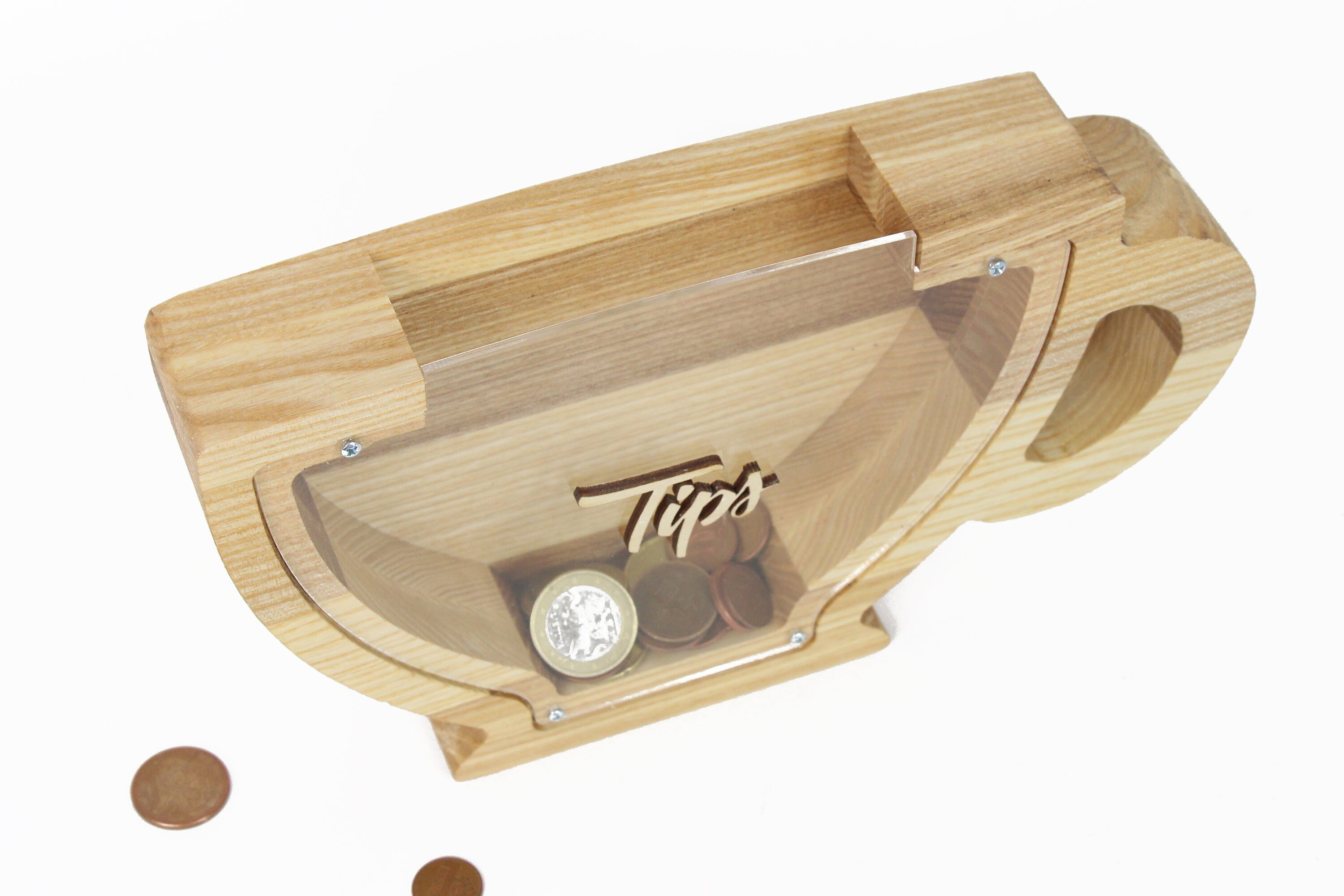 TIPS Money Box Personalized Piggy Bank Coin Bank Tip Jar | Etsy