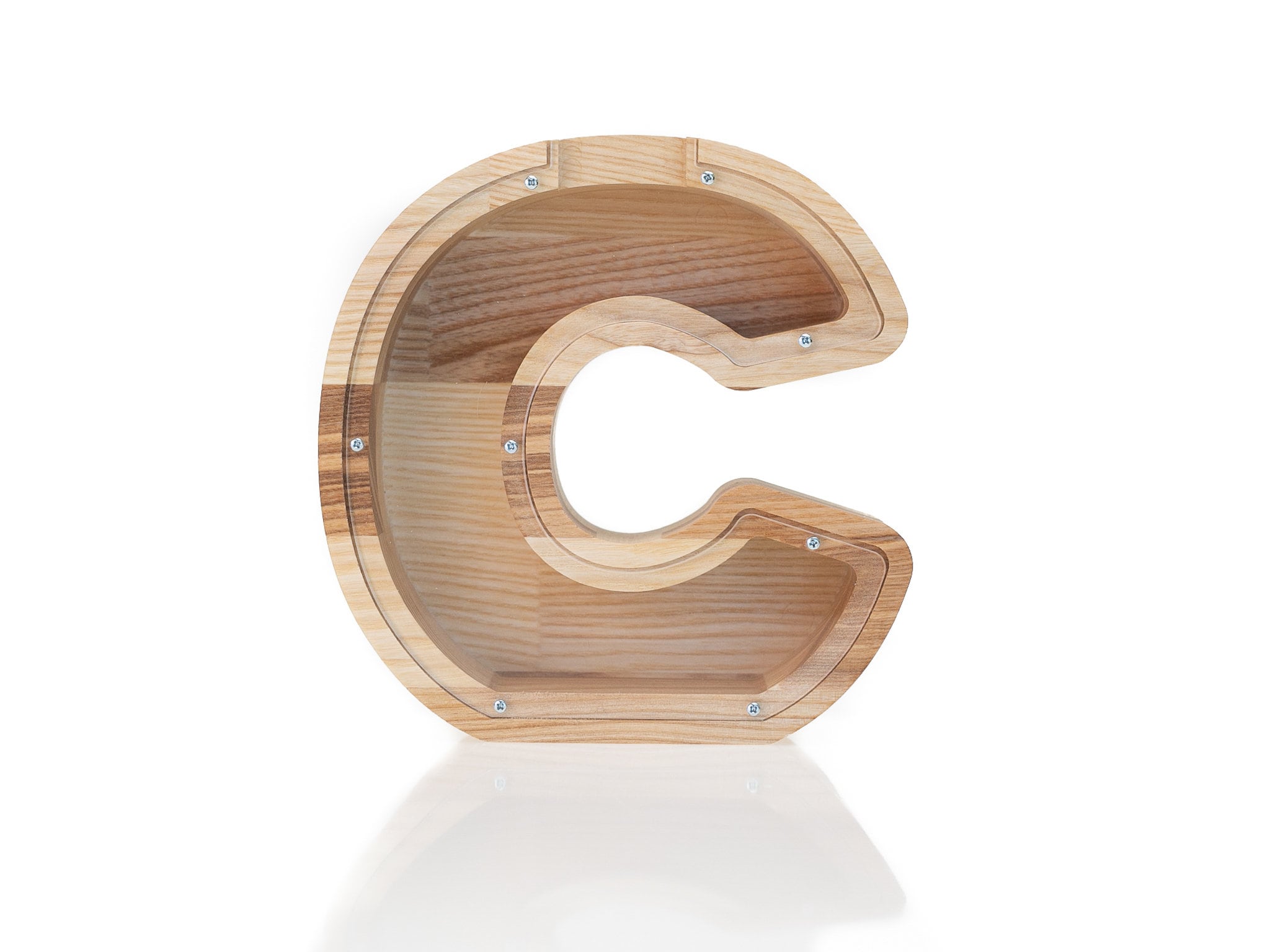 Money Box CHOOSE YOUR LETTER Wooden Coin Bank Custom Piggy - Etsy UK