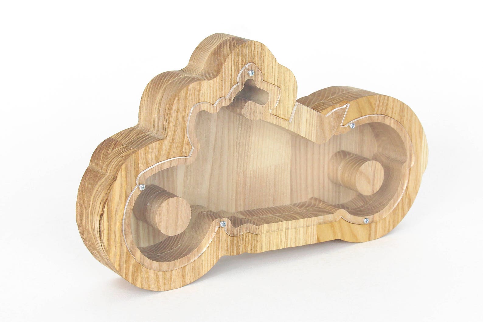 Money Box Motorcycle Gift Money Box Gift Wooden Bike | Etsy