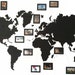 Wood World Map 3 COLORS AVAILABLE, Wall World Map for Christmas Gift ...