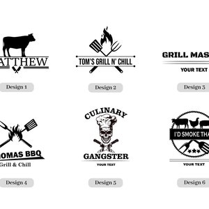 Grilling Cutting Board Set for Men, Personalized Gifts for Men, Custom ...