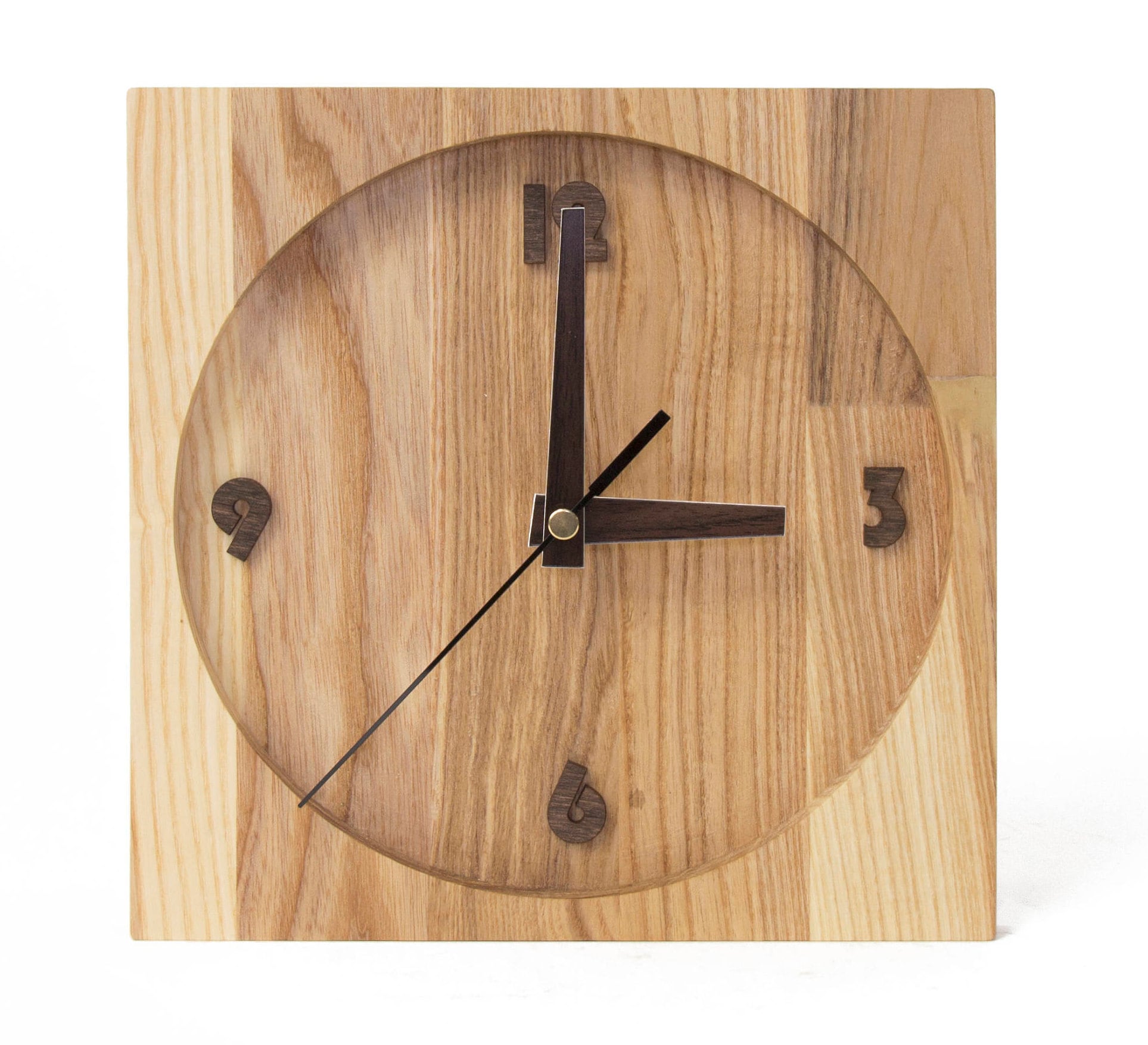 Square Wood Clocks For Sale at James Marts blog