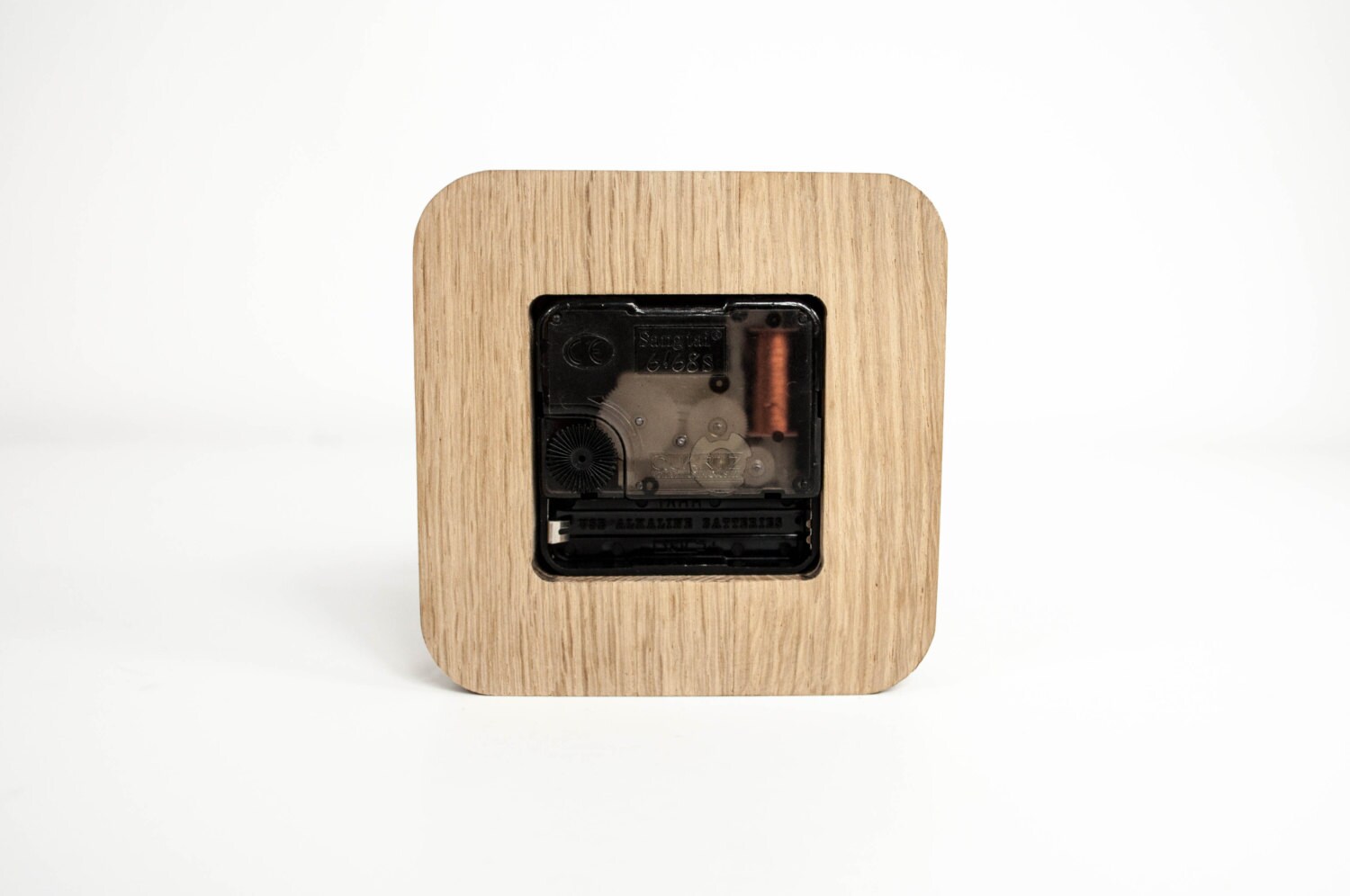 Wooden Clock for Desk Table Clock Personalized Clock Desk | Etsy