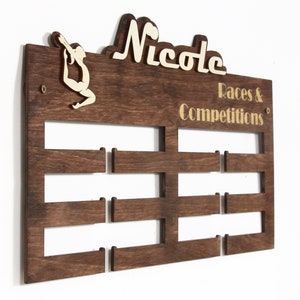 Medal Rack, Medal Display, Medal Holder, Medal Hanger, Race, Gift for ...