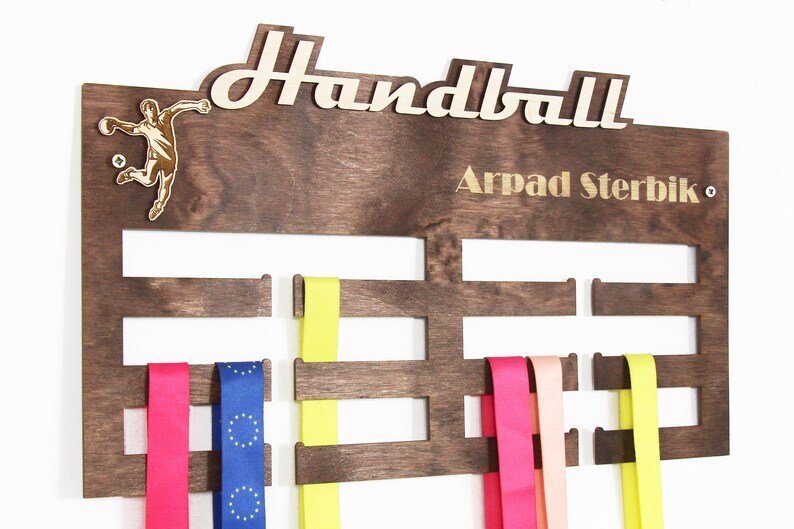 HANDBALL Medal Holder Personalized Medal Hanger Medal Hanger - Etsy