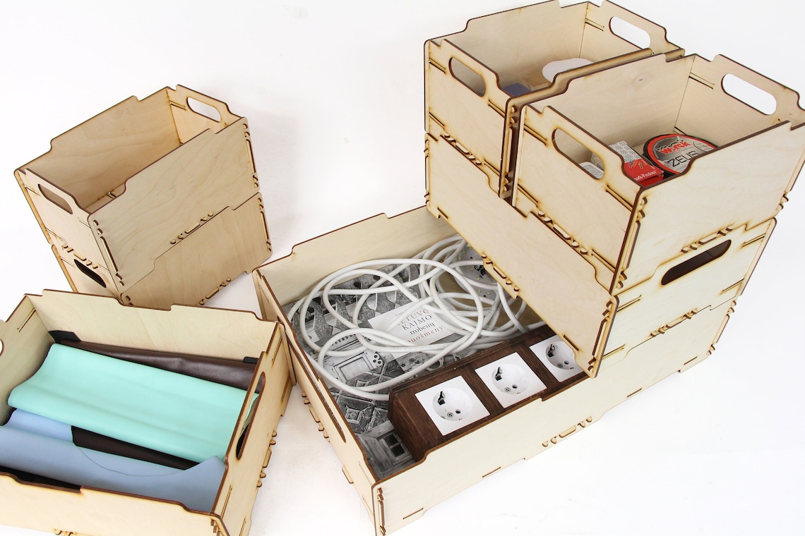 Wood Crates Toys Storage Wooden Crate Box Wooden Toy Box - Etsy