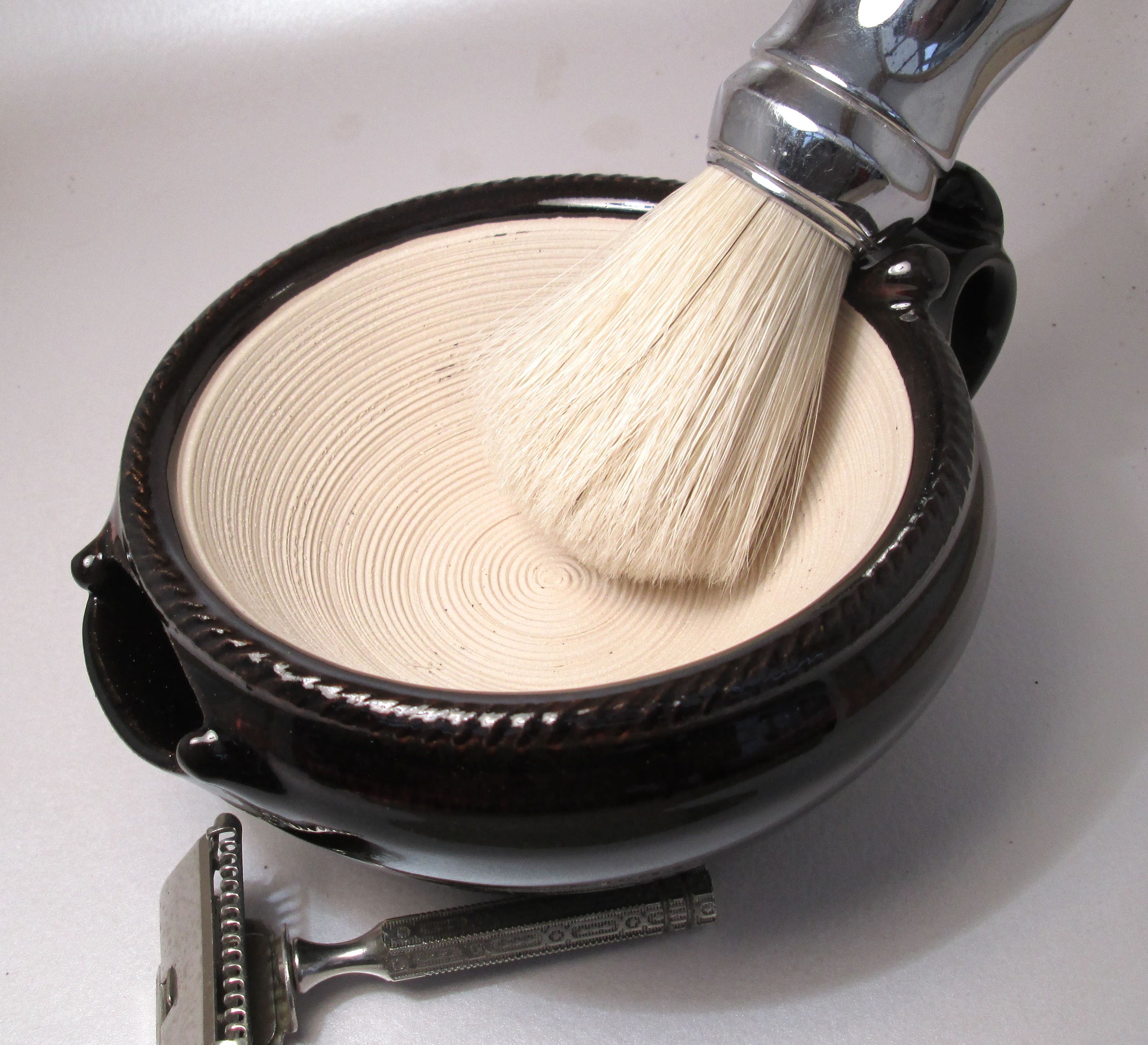 Shaving Suribachi Scuttle Bowl Teak - Large #2 by Steve Woodhead - Etsy UK