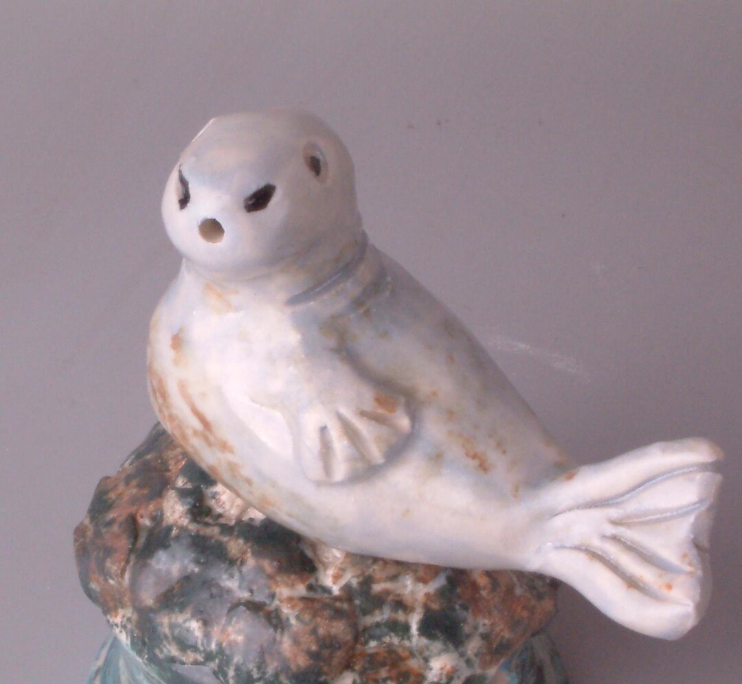 SW232 Pie Bird Funnel Handmade Crafted Seal by Steve Woodhead - Etsy