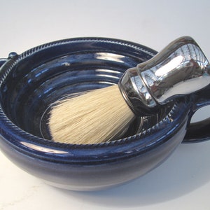 Mega #3 Shaving Scuttle Bowl Blue by Steve Woodhead - Etsy