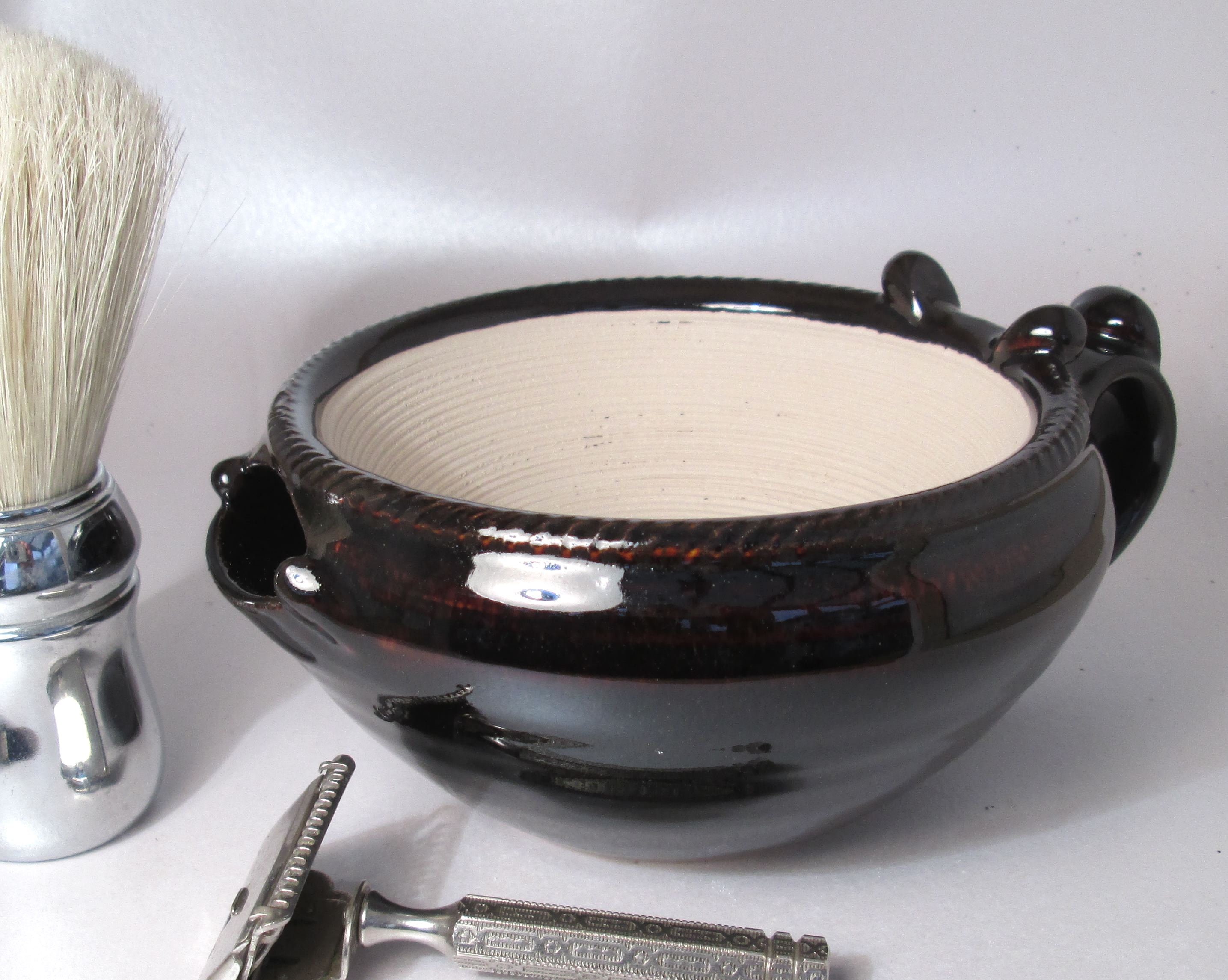 Shaving Suribachi Scuttle Bowl Teak - Large #2 by Steve Woodhead - Etsy UK