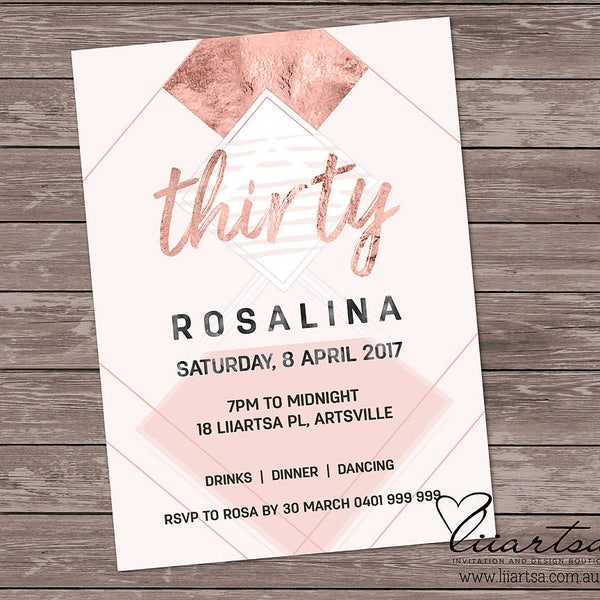 Pump It up Invitation - Etsy