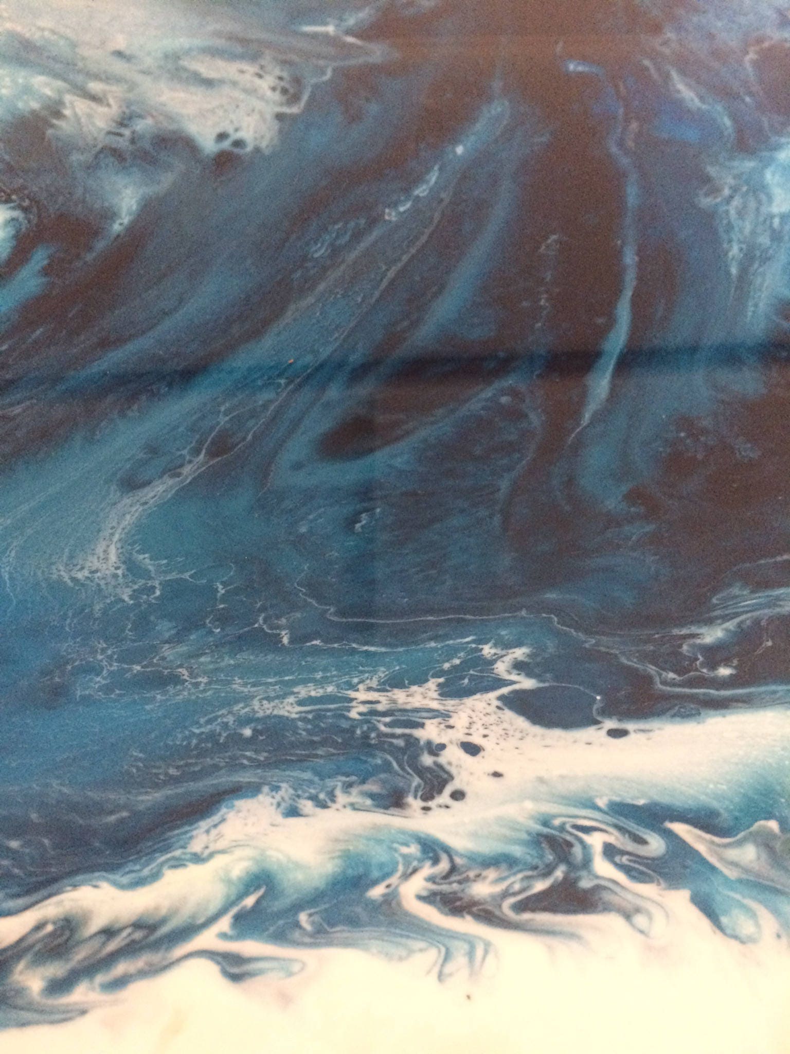 Resin Art, Resin Painting, Painting With Resin, Art Resin, Wood ...