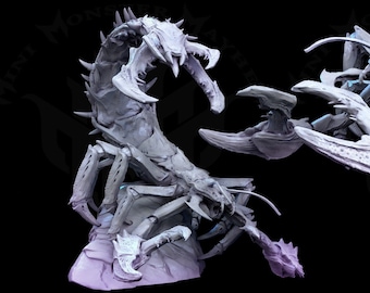 Dungeons and Dragons Giant DeathStalker Hybrid Scorpion Miniature for ...