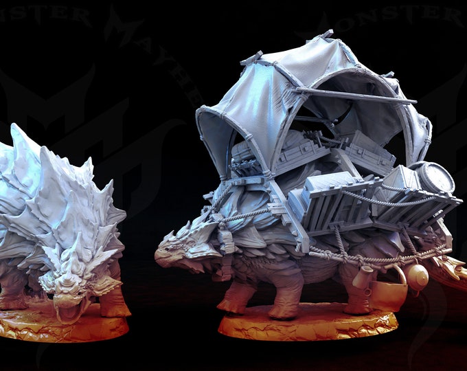 Ankylosaurus Miniature DND Pathfinder Tabletop RPG - Etsy