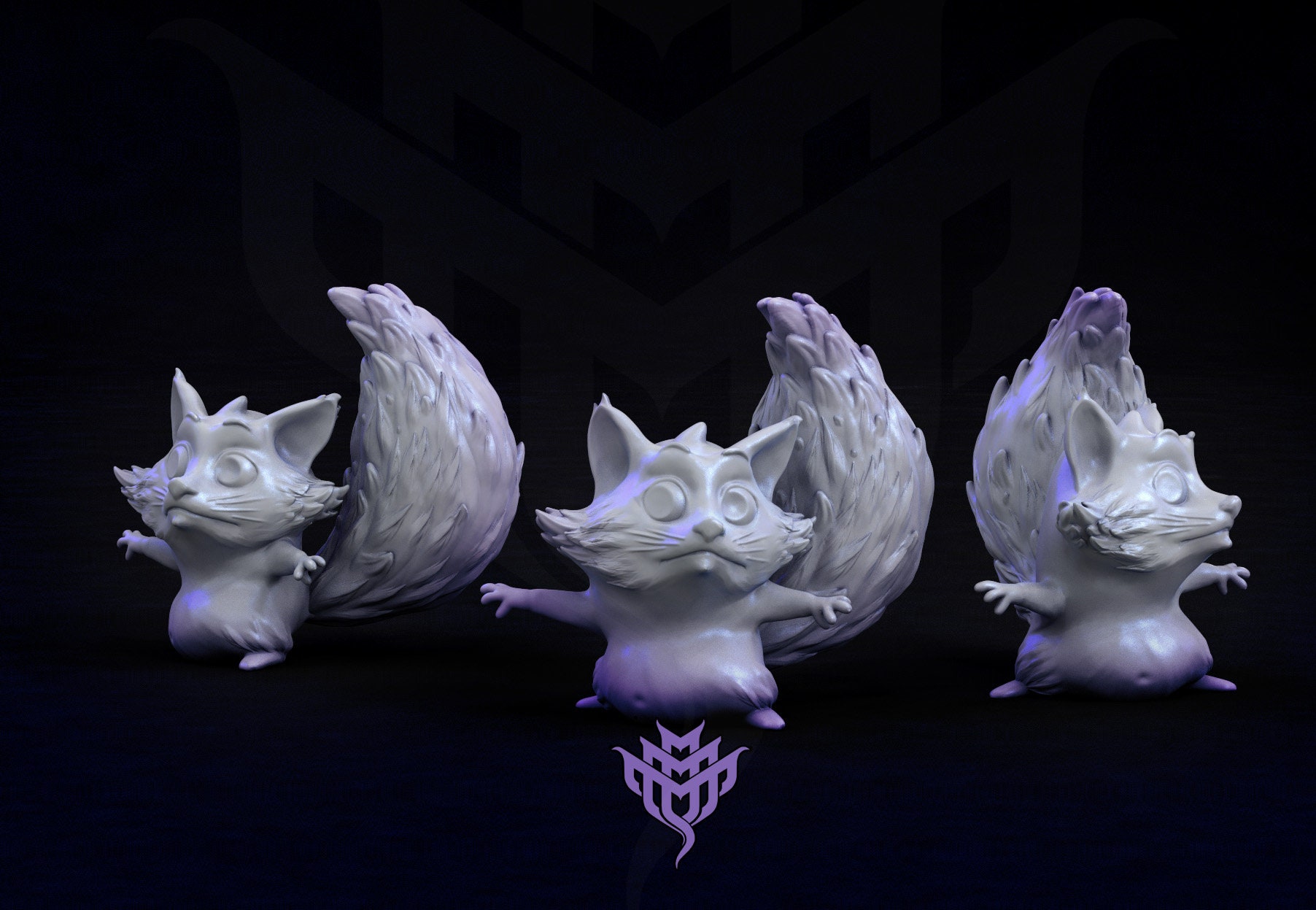 Trash Panda Miniature DND Pathfinder Tabletop RPG - Etsy