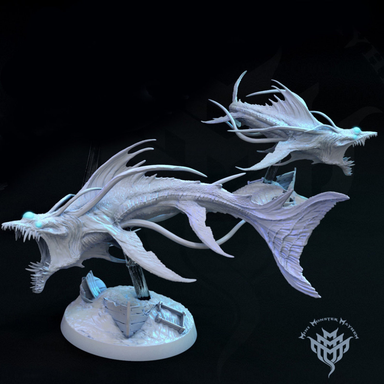 Aboleth Miniature DND Pathfinder Tabletop RPG - Etsy