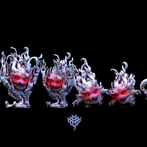 Water Genie Miniature Marid DND Pathfinder Tabletop RPG - Etsy