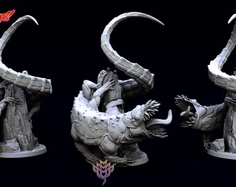 Nothic Behemoth Miniature DND Pathfinder Tabletop RPG - Etsy