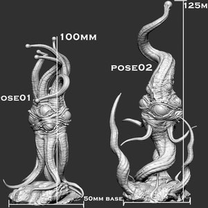 Psyche Gazer Miniature DND Pathfinder Tabletop RPG - Etsy