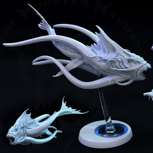 Aboleth Miniature DND Pathfinder Tabletop RPG - Etsy