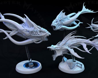 Water Genie Miniature Marid DND Pathfinder Tabletop RPG | Etsy