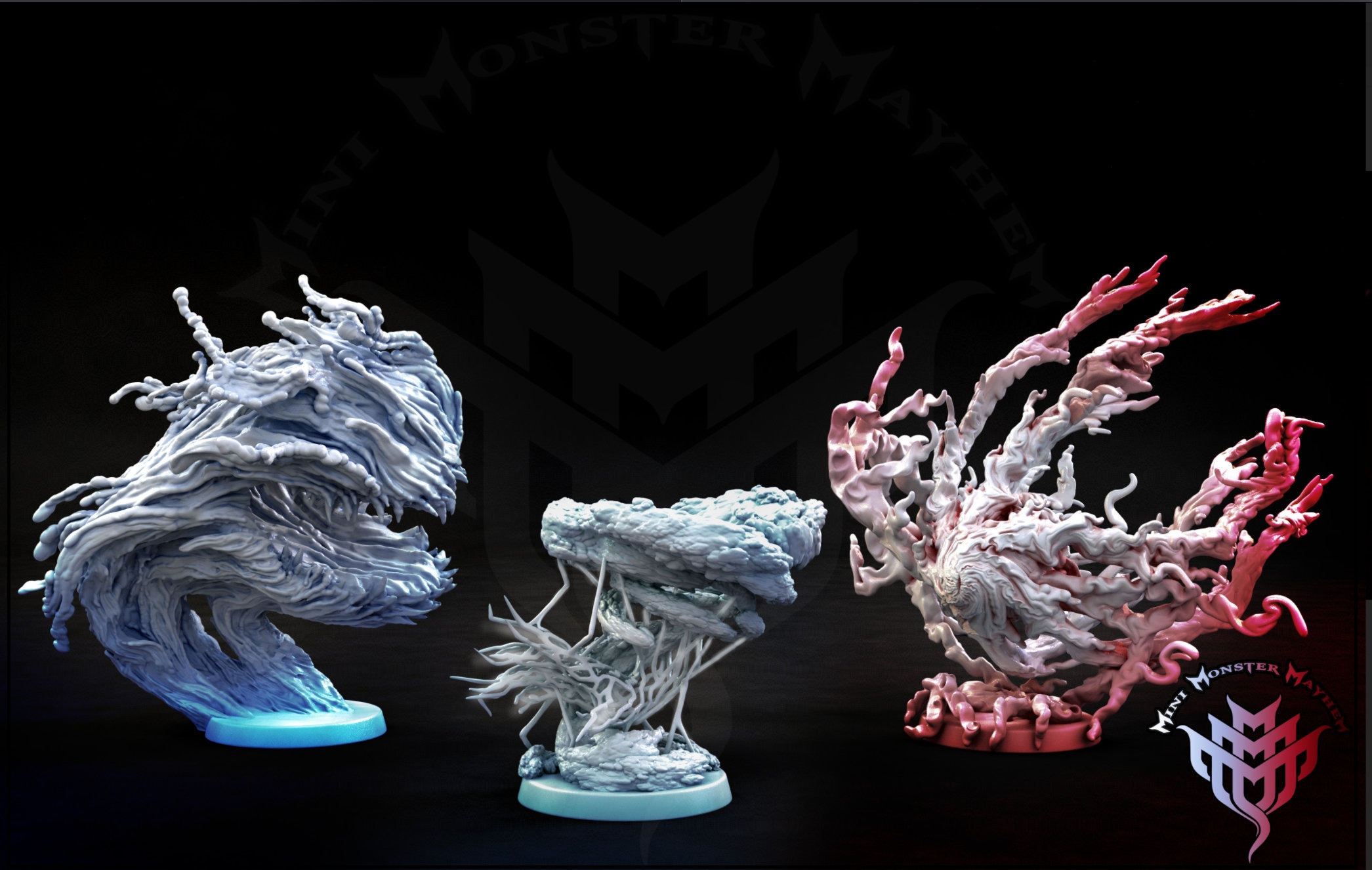 Living Spell Miniature Elemental Spells DND Pathfinder - Etsy