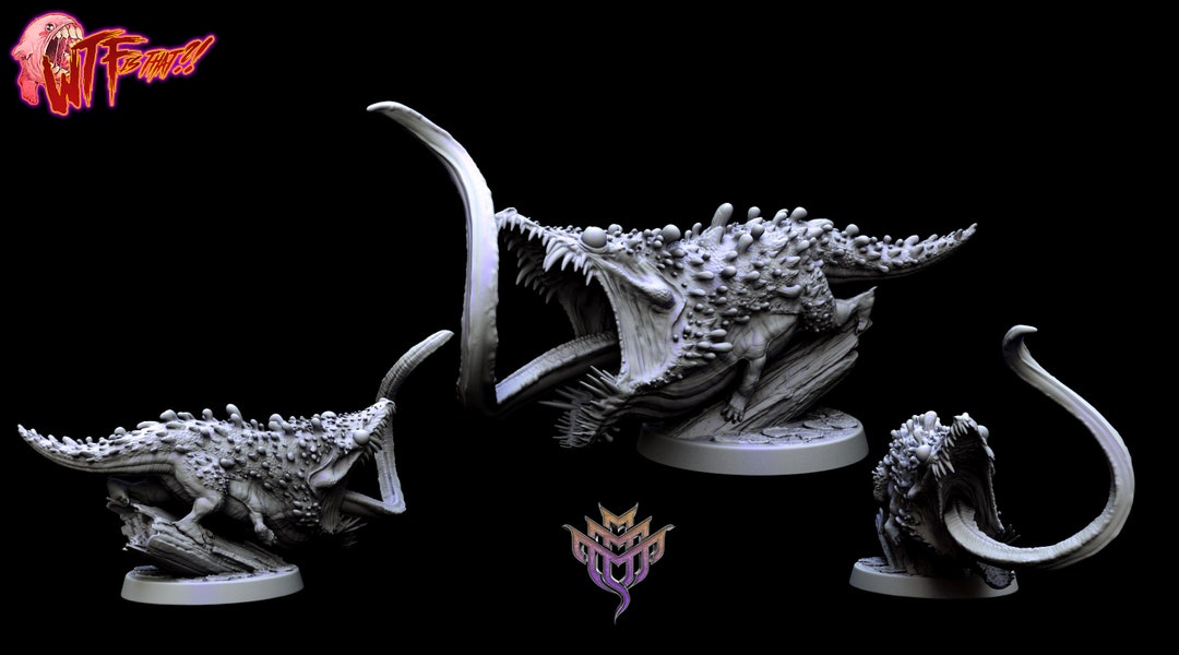 Big Mouth Alli Miniature DND Pathfinder Tabletop RPG - Etsy