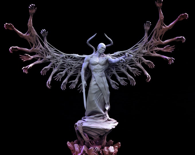 Afflicted Celestial Miniature DND Pathfinder Tabletop RPG - Etsy
