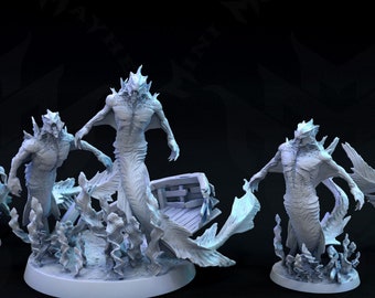 Dnd Merfolk Miniature - Etsy