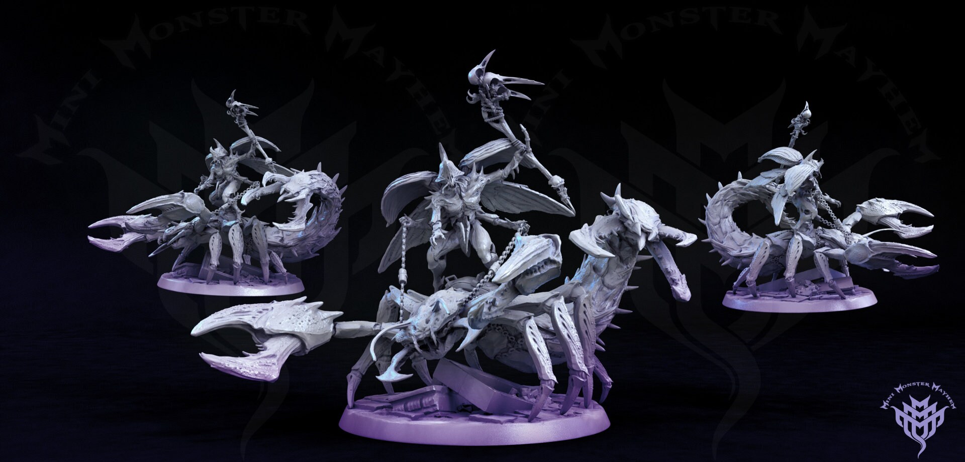 Dungeons and Dragons Giant DeathStalker Hybrid Scorpion Miniature for ...