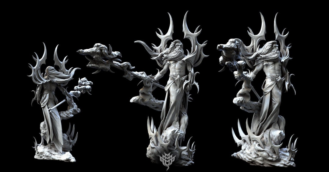 Supreme Cloud Giant Miniature DND Pathfinder Tabletop RPG - Etsy