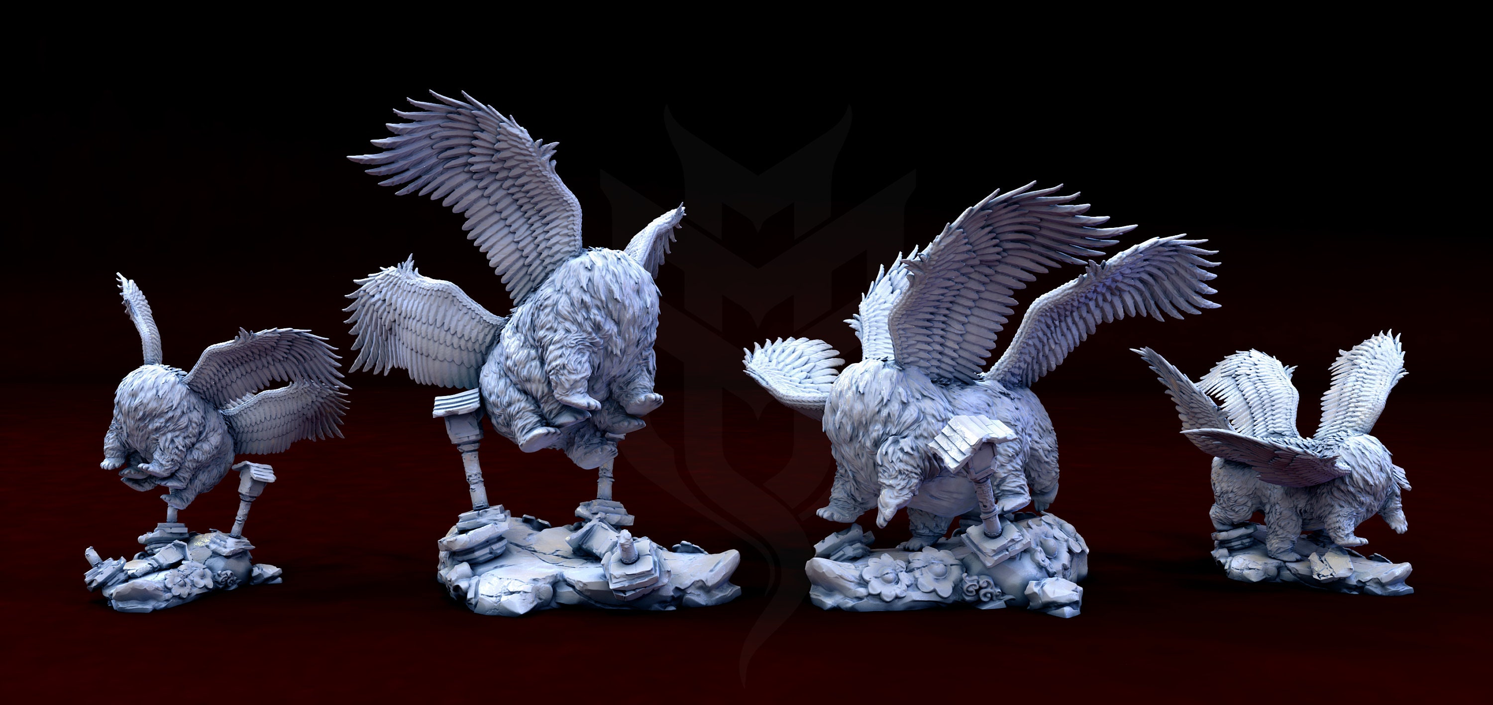 Hundun Miniature DND Pathfinder Tabletop RPG - Etsy