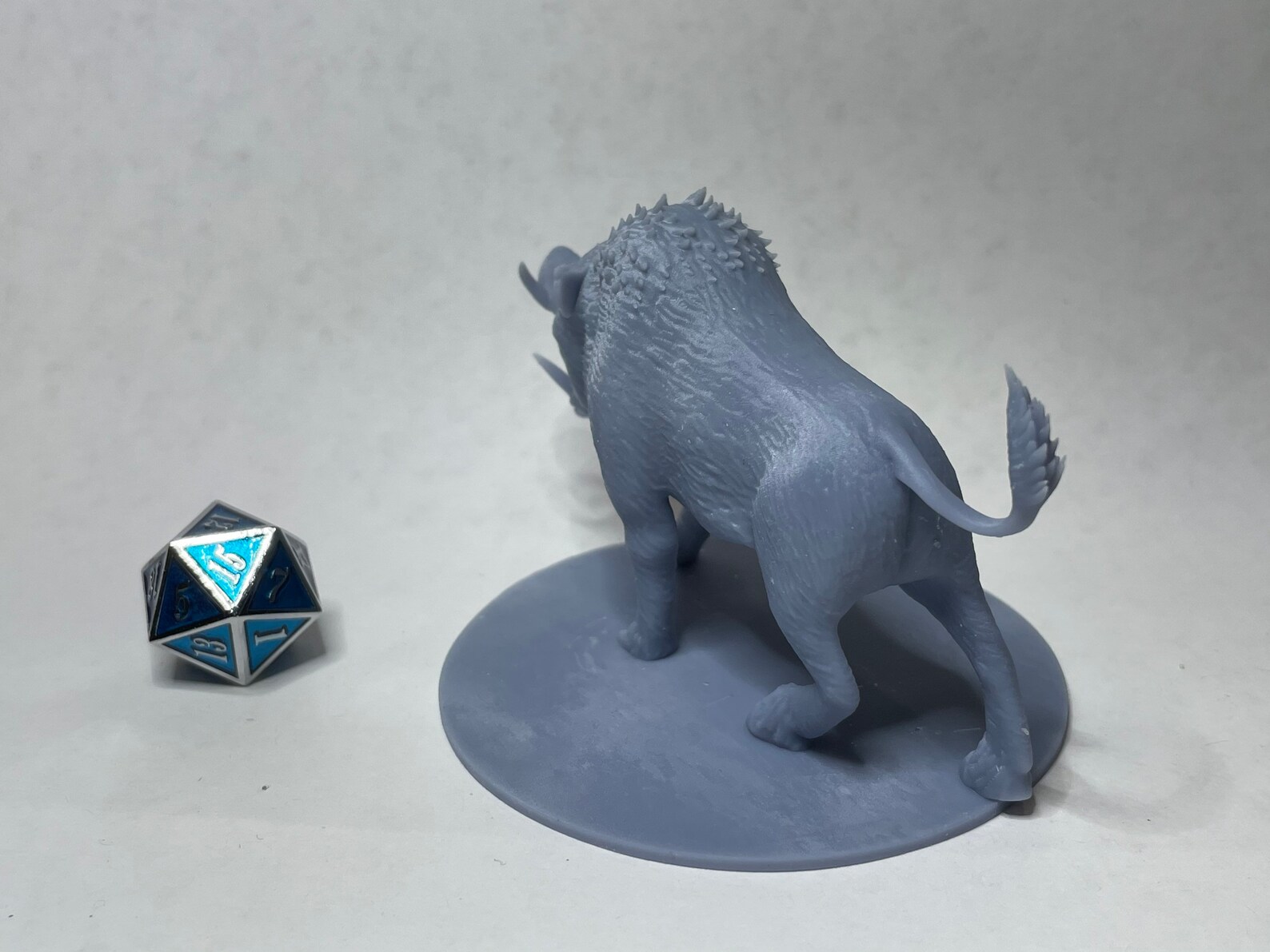 Gorthok Thunder Boar Giant Boar Miniature DND Pathfinder - Etsy