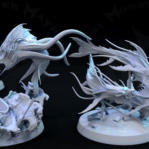 Aboleth Miniature DND Pathfinder Tabletop RPG - Etsy