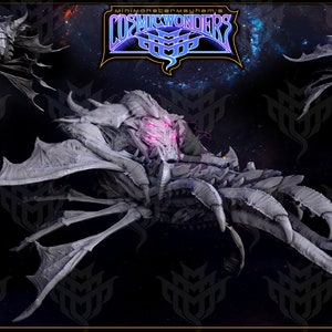 Flayer Vessel Miniature Mind Flayer Ship DND Pathfinder Tabletop RPG - Etsy