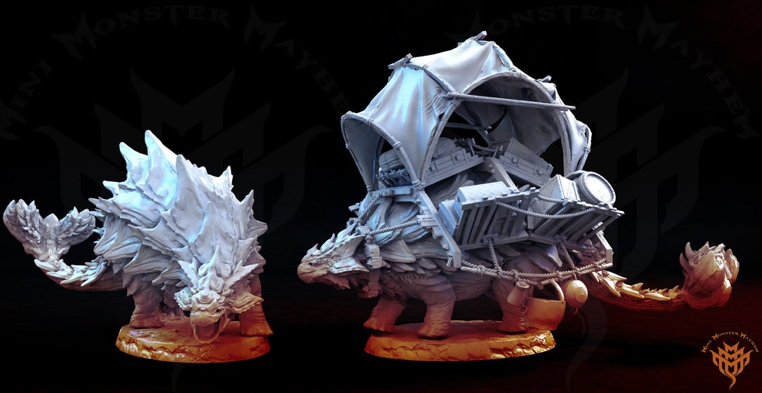 Ankylosaurus Miniature DND Pathfinder Tabletop RPG - Etsy