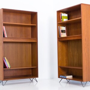 A Pair of Vintage G Plan Mid Century Retro Teak Book Cases Display ...