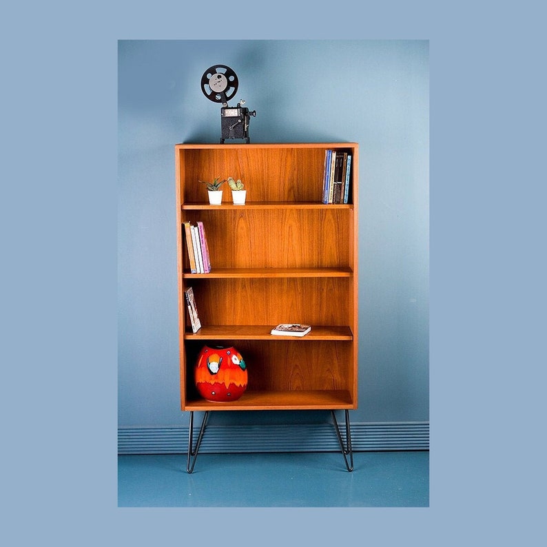 Vintage G PLAN Mid Century Retro Teak Bookcase Display Cabinet - Etsy