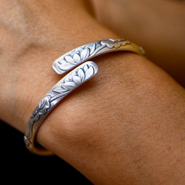 Silver Cuff Bracelet - Etsy